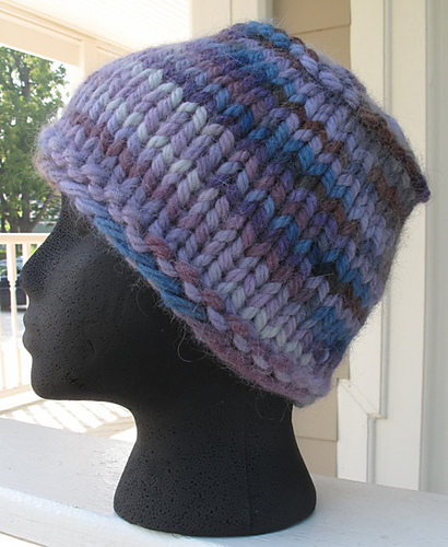 Ravelry: Super Chunky Super Quick Toque pattern by Joan Janes