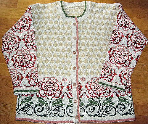 Ravelry: Peony Cardigan pattern by Solveig Hisdal