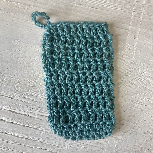 Ravelry: Spiral Soap Sack pattern by Liz Alvino