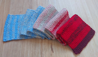 Ravelry: Marled Global Climate scarf pattern by Liz Maltoo