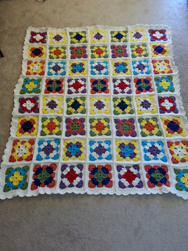 Ravelry: Weekend in Stockholm Throw pattern by Debbie Stoller