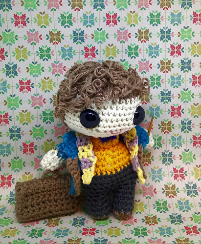 Ravelry: Newt Scamander pattern by Liz Ward