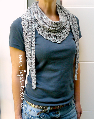 Ravelry: Gallatin Scarf pattern by Kris Basta - Kriskrafter, LLC