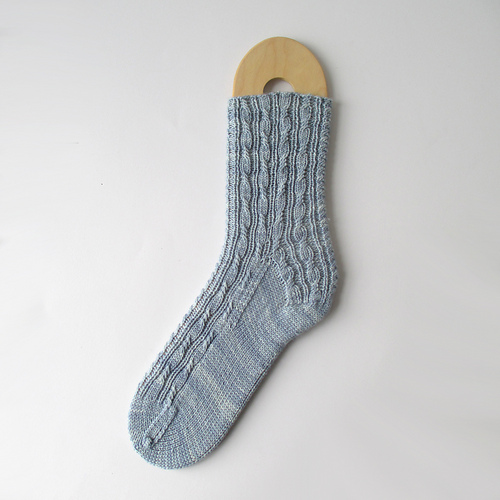 Ravelry: Twists & Braids Socks pattern by Elizabeth Seidle
