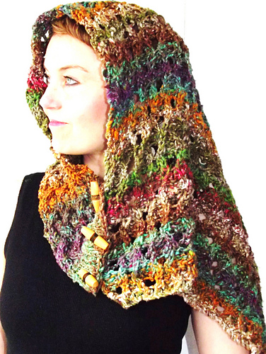 Ravelry: Ethnic Chic Wrapped Shawl pattern by Lizette Venter
