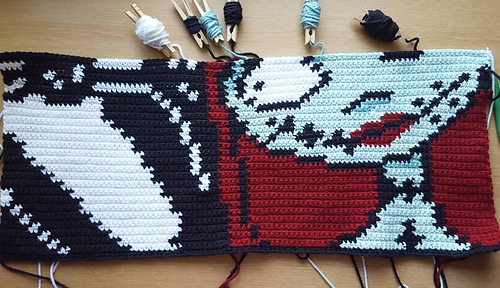 Nightmare Before Christmas Graphgan : r/crochet