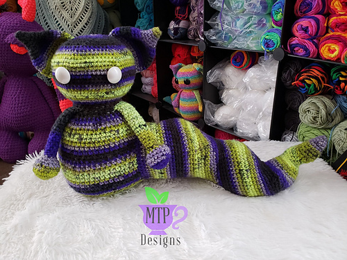 Ravelry: Tatzelwurm Cryptid pattern by Lizzie Livett-Buchanan