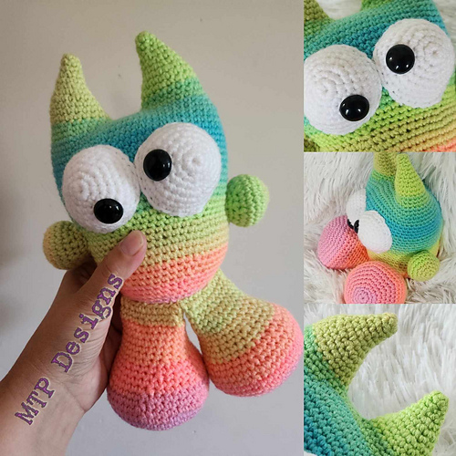 Ravelry: Midge the Monster pattern by Lizzie Livett-Buchanan