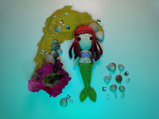 Ravelry: Ariel migurumi pattern by Lizzy channel