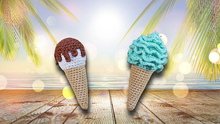 Ravelry: Ice cream amigurumi pattern by Lizzy channel