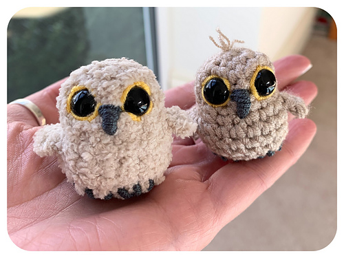 Ravelry: Owl with Hatching Owlet pattern by Laura Sutcliffe