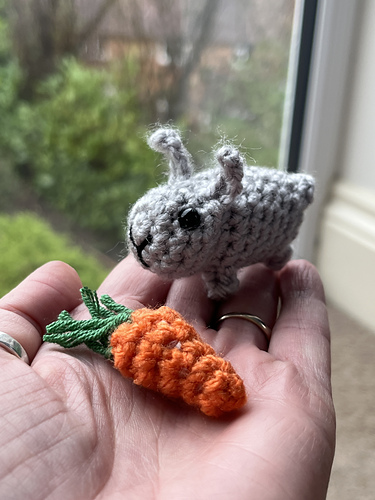 Ravelry: Matchbox Pet Rabbit pattern by Laura Sutcliffe