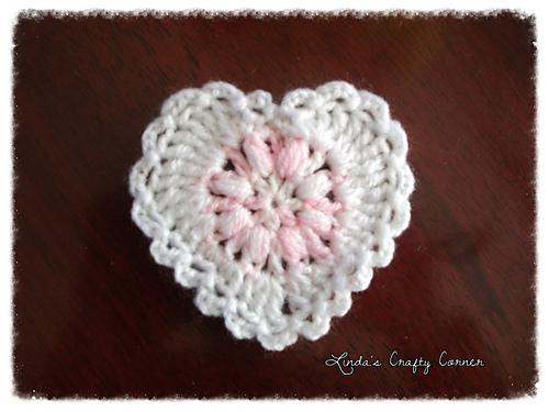 Ravelry: Sweet Lacy Hearts pattern by Linda Solaiman
