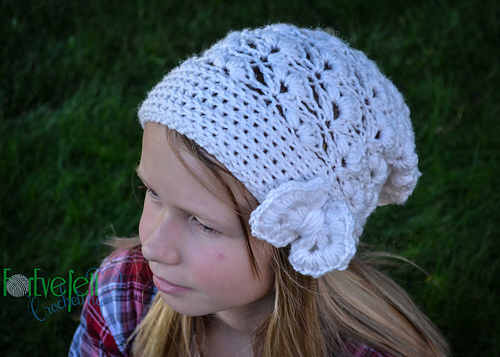 Ravelry: Apple Blossom Slouch Hat pattern by Darling Maple Designs