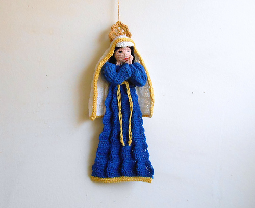 Ravelry: Virgin Mary Ornament pattern by LoisLeigh Anderson