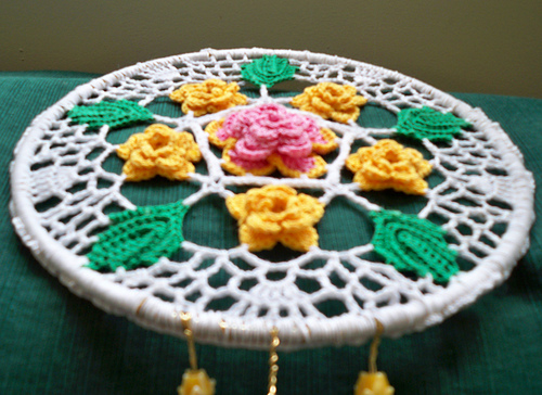 Ravelry: Ring of Roses Sun Catcher pattern by LoisLeigh Anderson