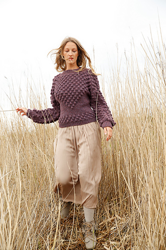 Ravelry: # 25 Pullover mit Noppen pattern by Rebecca Design Team