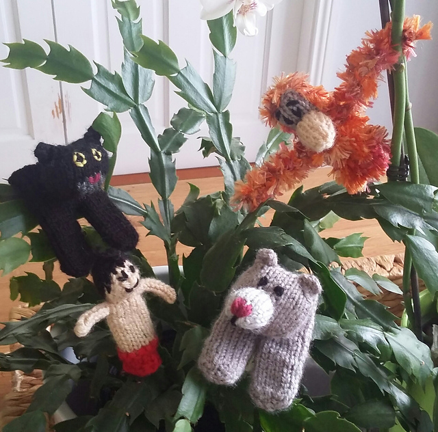 Ravelry: The Jungle Book Finger Puppets pattern by LolaC101