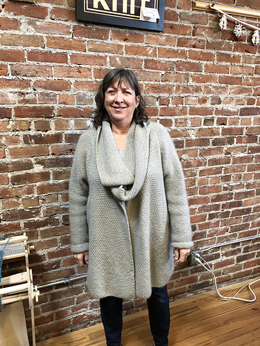 Ravelry: 007 Cowl Cardigan pattern by Lisa Richardson