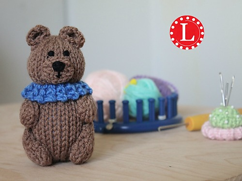Ravelry: Loom Knit Teddy Bears pattern by Denise Canela