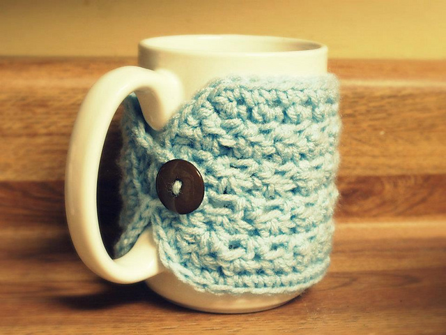 Ravelry: Coffee Hugger pattern by Amber Haskins