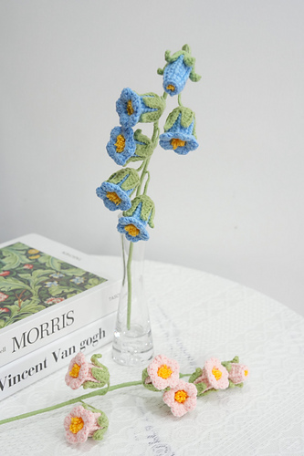 Ravelry: Crochet Campanula Flower pattern by Loopara Crochet