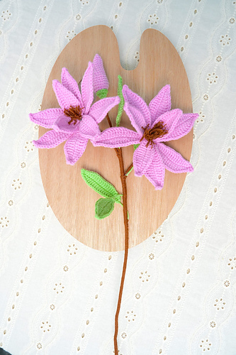 Ravelry: Crochet Magnolia Flower pattern by Loopara Crochet