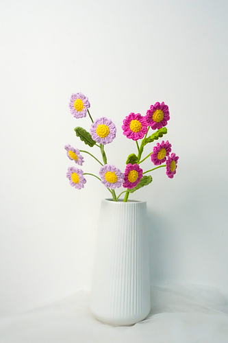 Ravelry: Crochet Daisy Flower pattern by Loopara Crochet