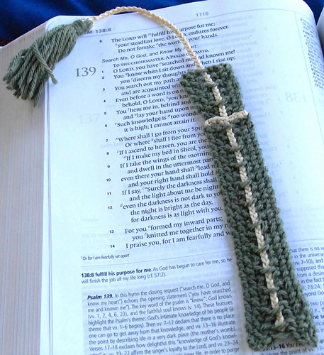 Ravelry: Simple Cross Bookmarks pattern by Lark & Lupine