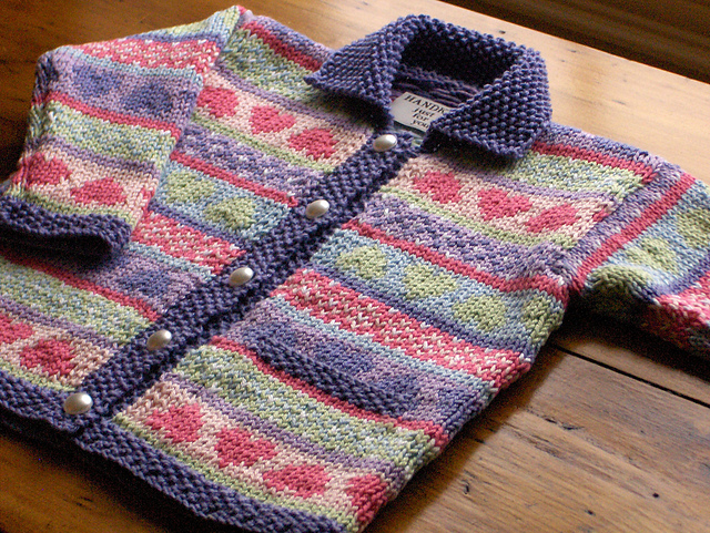 Ravelry: Fair Isle Cardigan pattern by Zoë Mellor