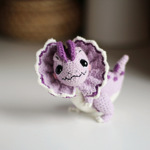 Ravelry: Dilophosaurus Lily pattern by Angelina Taranina