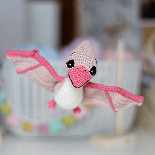 Ravelry: Pterodactyl Rose pattern by Angelina Taranina