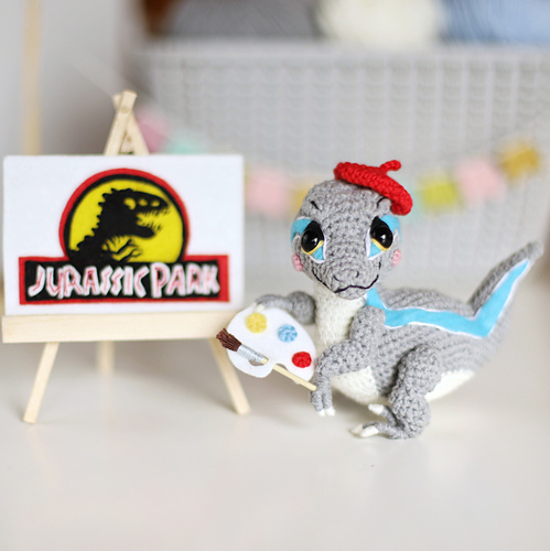 Ravelry: Velociraptor Vincent pattern by Angelina Taranina