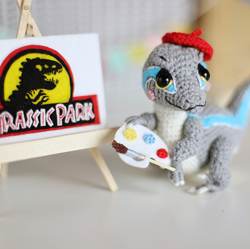 Ravelry: Velociraptor Vincent pattern by Angelina Taranina