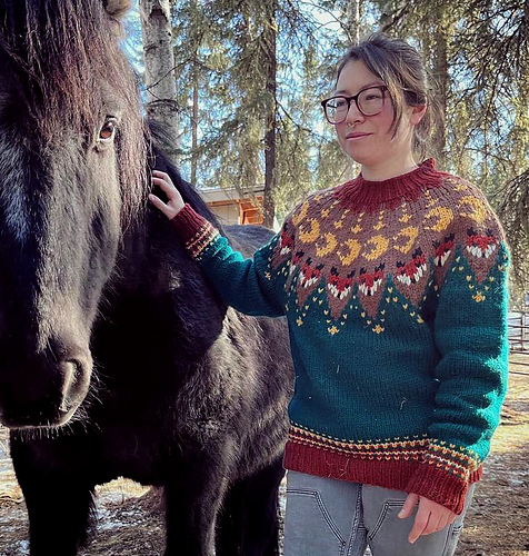 Ravelry: The Northern Nuit Polaris pattern by Anna-Sofia Vintersol