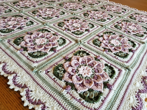 Ravelry: Brianna Afghan Square pattern by Diana Krenz