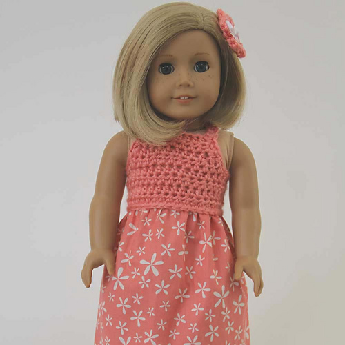 Ravelry: Summer Fun 18" Doll Sundress pattern by Lori Thompson