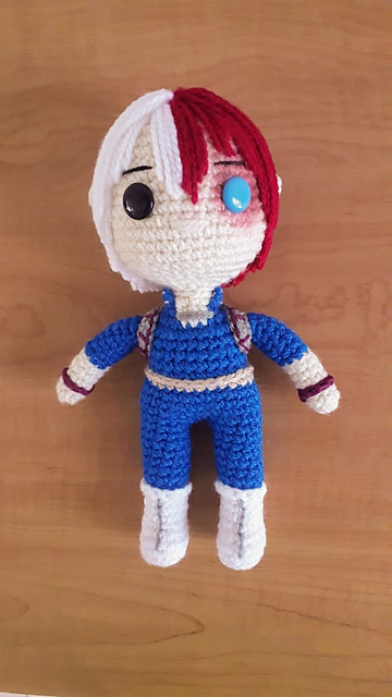 Ravelry: Todoroki Shoto pattern by Gaby Rocha