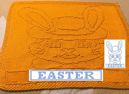 Ravelry: Nr. 503 Easter Bunny Girl 89 stitches pattern by Lotte Nielsen