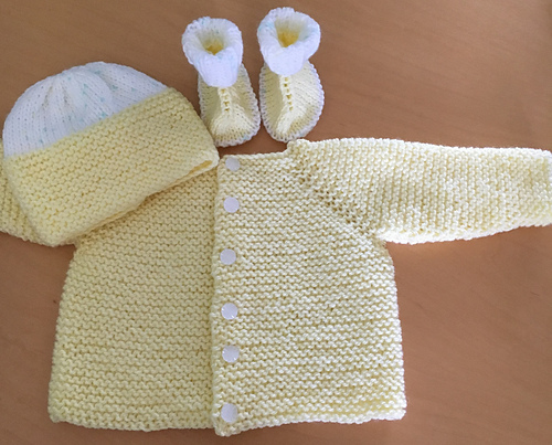 Ravelry: LouDoubleKnitter's Baby Cardi ~ Babbity Lemon