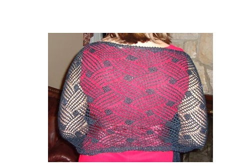 Ravelry: Lattice Lace Wrap pattern by Lou Schiela