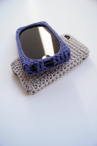 Ravelry: Crocheted iPhone 4 / 4s and 5 / 5s Case / Cover Pattern ...