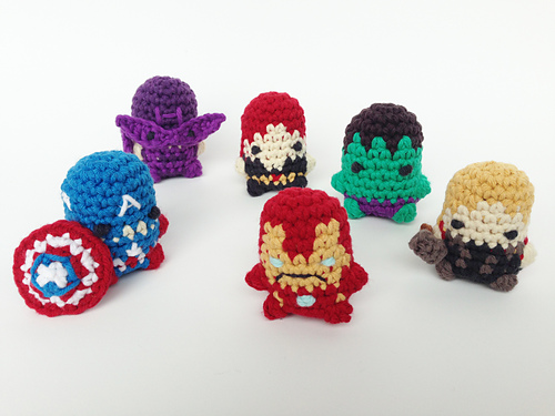 Ravelry: Iron Man Avengers Amigurumi pattern by LouiesLoops