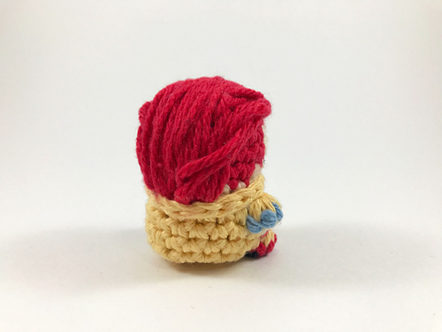 Ravelry: David Bowie Amigurumi Finger Puppet pattern by LouiesLoops