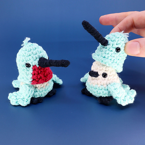 Ravelry: Amigurumi Hummingbirb pattern by LouiesLoops