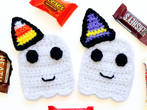 Ravelry: Ghost Applique pattern by Melissa Hassler