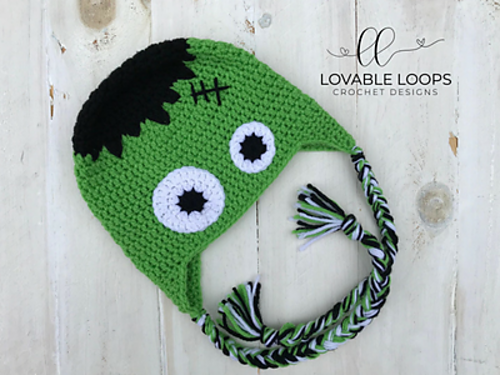 Ravelry: Frankenstein Hat pattern by Melissa Hassler