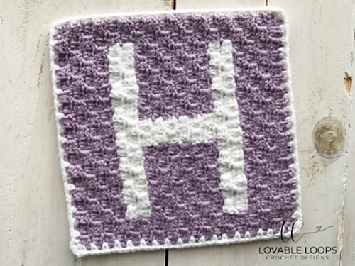 Ravelry: Letter H Graph pattern by Melissa Hassler