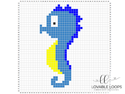 Ravelry: Seahorse Graph pattern by Melissa Hassler