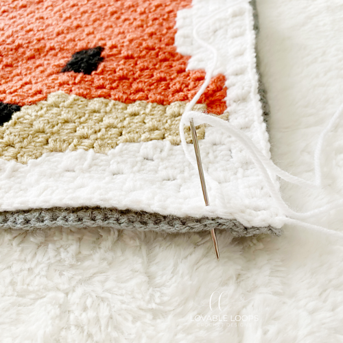 Ravelry: Fox Pillow pattern by Melissa Hassler